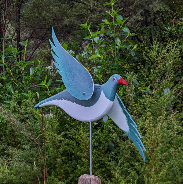 Wood Pigeon Wind Sculpture – Whirlwind Designs store